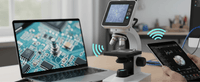 Can I connect a digital microscope to my computer?