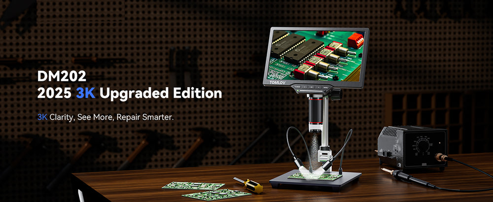 TOMLOV Digital Mikroskop | Entdecken Sie Mikrowelt