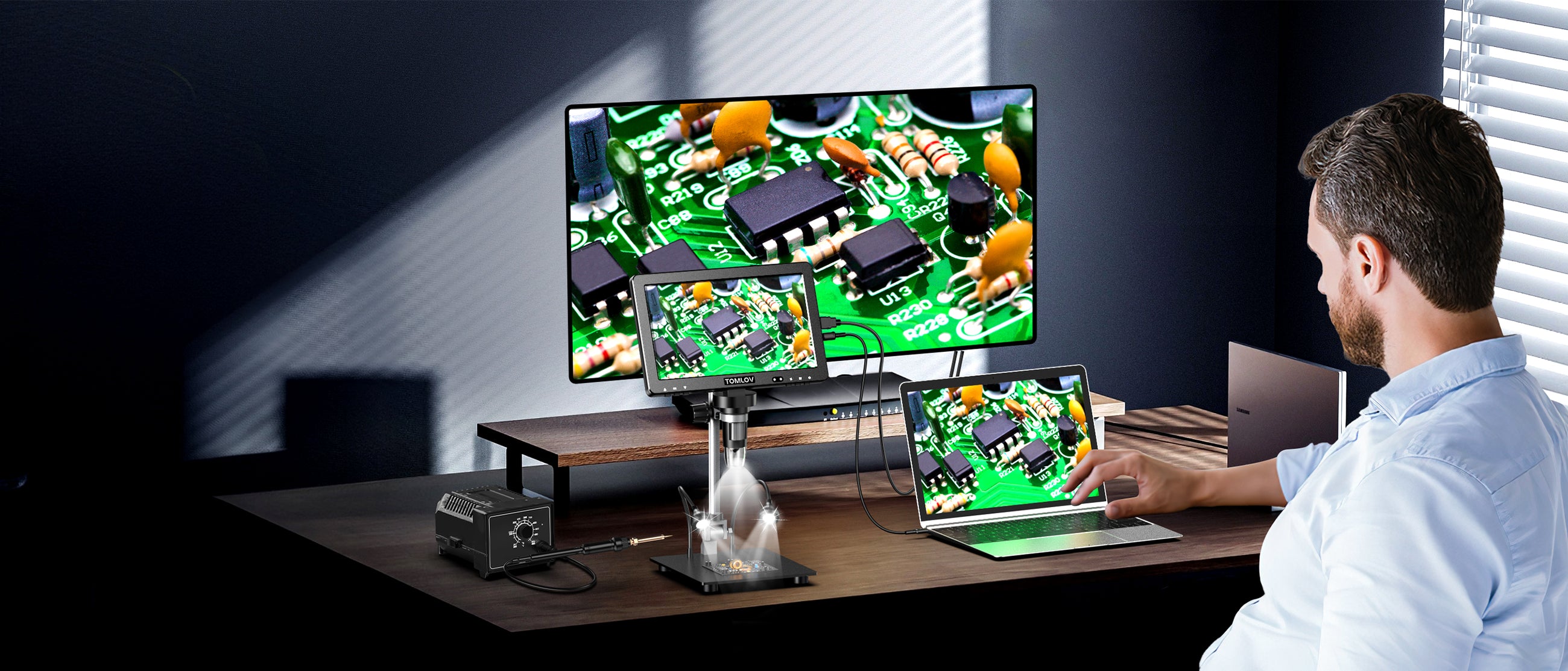 TOMLOV Digital Microscope | More Than A Microscope