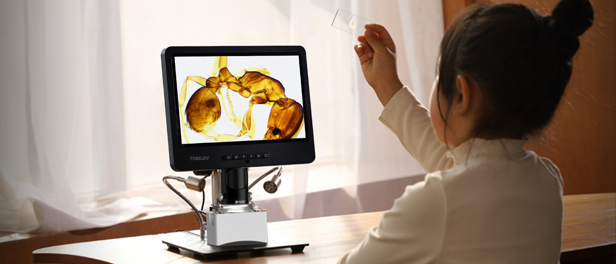 TOMLOV Digital Microscope | Discover Micro World